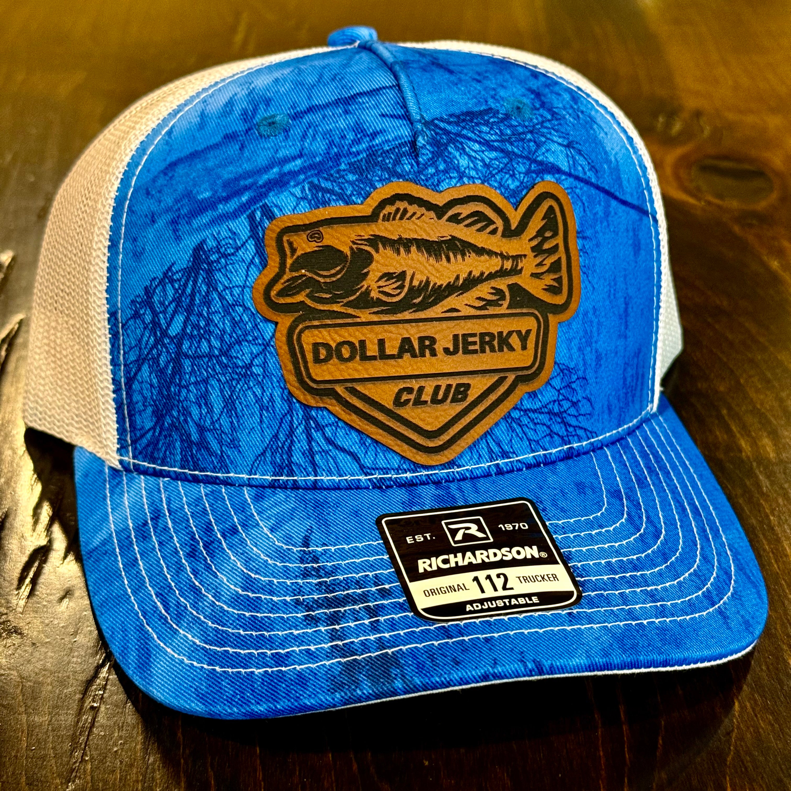 Saltwater Camo Bass DJC SnapBack – Archers Custom Jigs